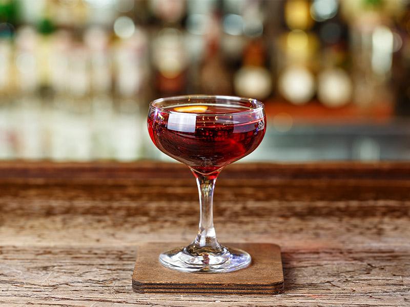 Dry Brandy Manhattan | Kitchen Geekery