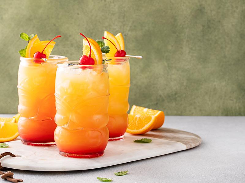 Rum Punch cocktail | Kitchen Geekery